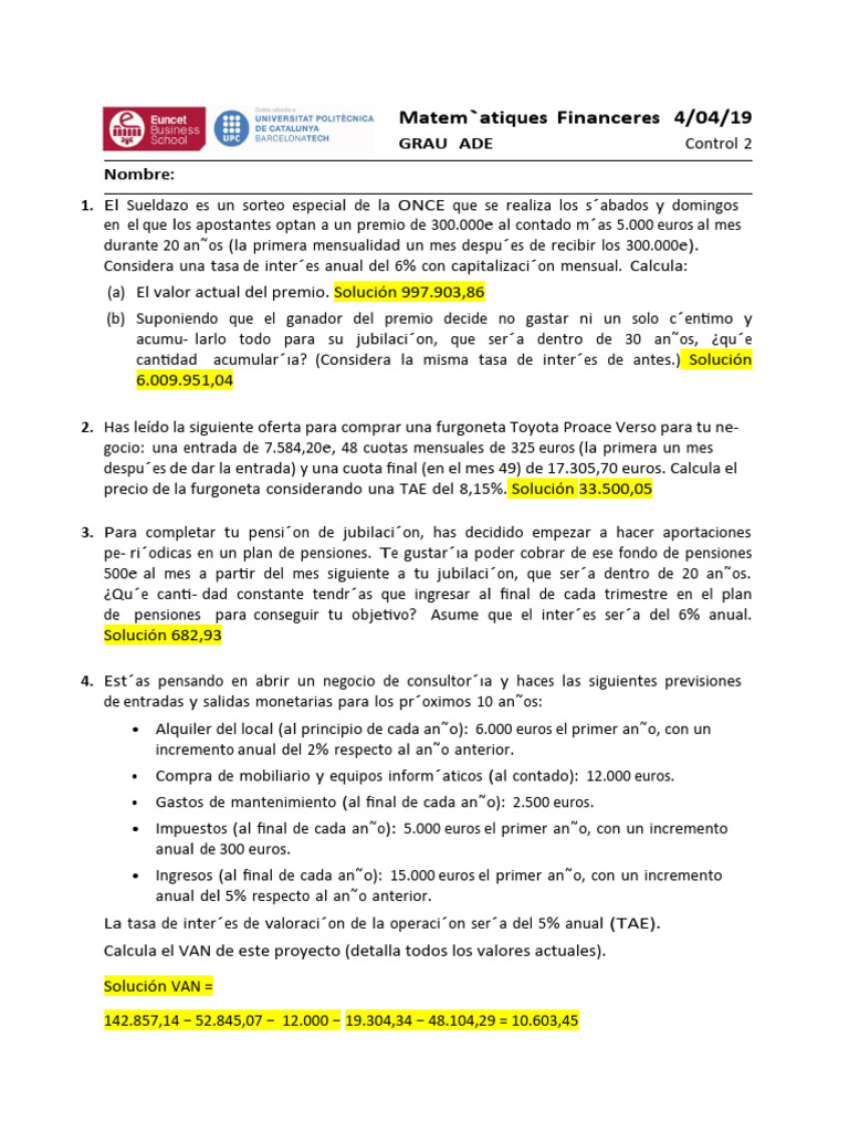 Model Control2 19 | PDF | Economias