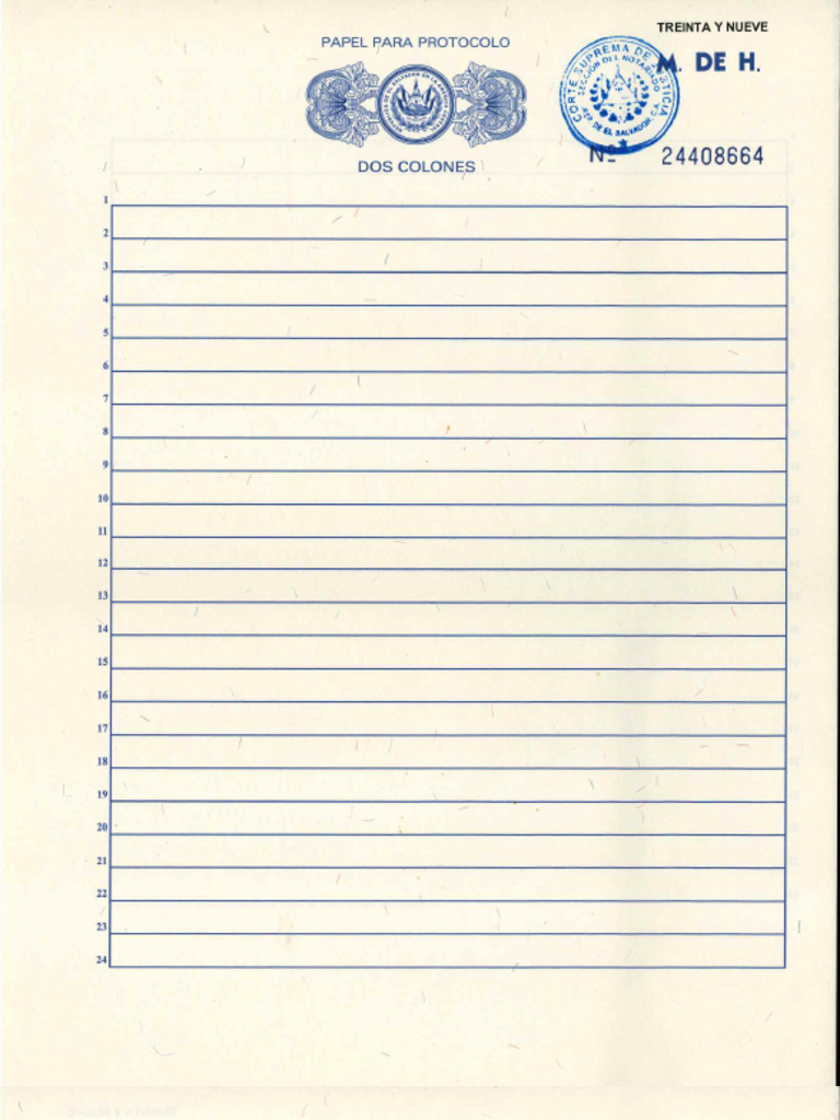 Hoja de Protocolo | PDF