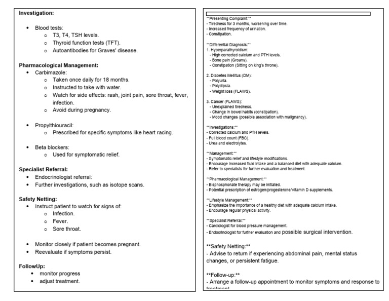 Hyperthyroid SM | PDF | Constipation | Human Diseases And Disorders