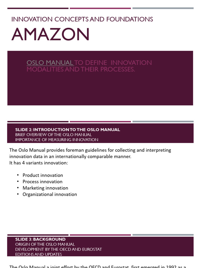 Oslo Manual Format Pdf Innovation Marketing