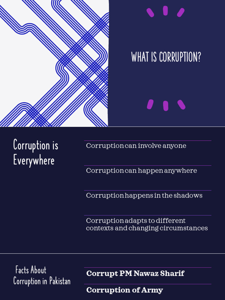 Corruption Presentation 1 | Download Free PDF | Corruption | Political Corruption