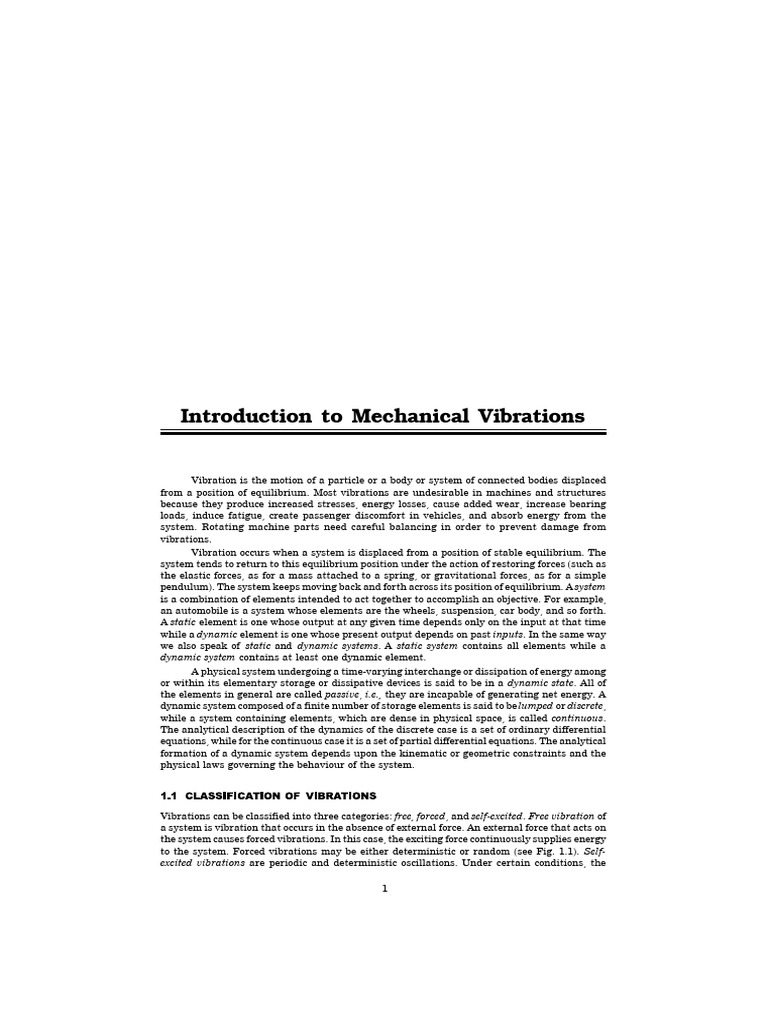Course1 DDSA | PDF | Oscillation | Friction