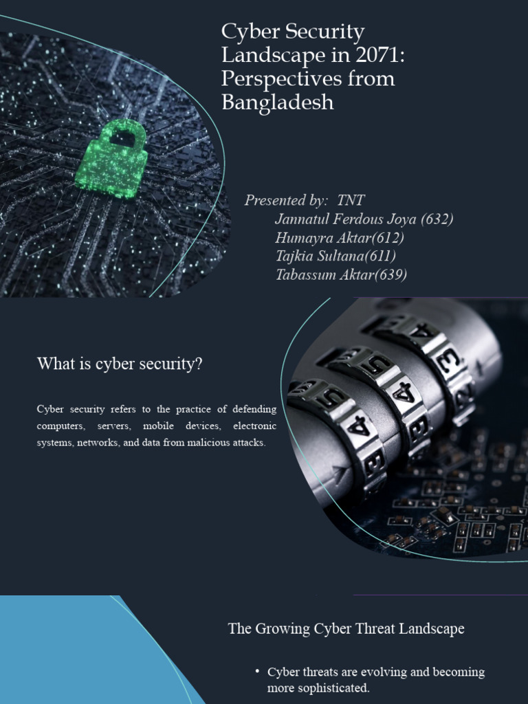 Cybersecurity in Bangladesh in 2071 | PDF | Security | Computer Security