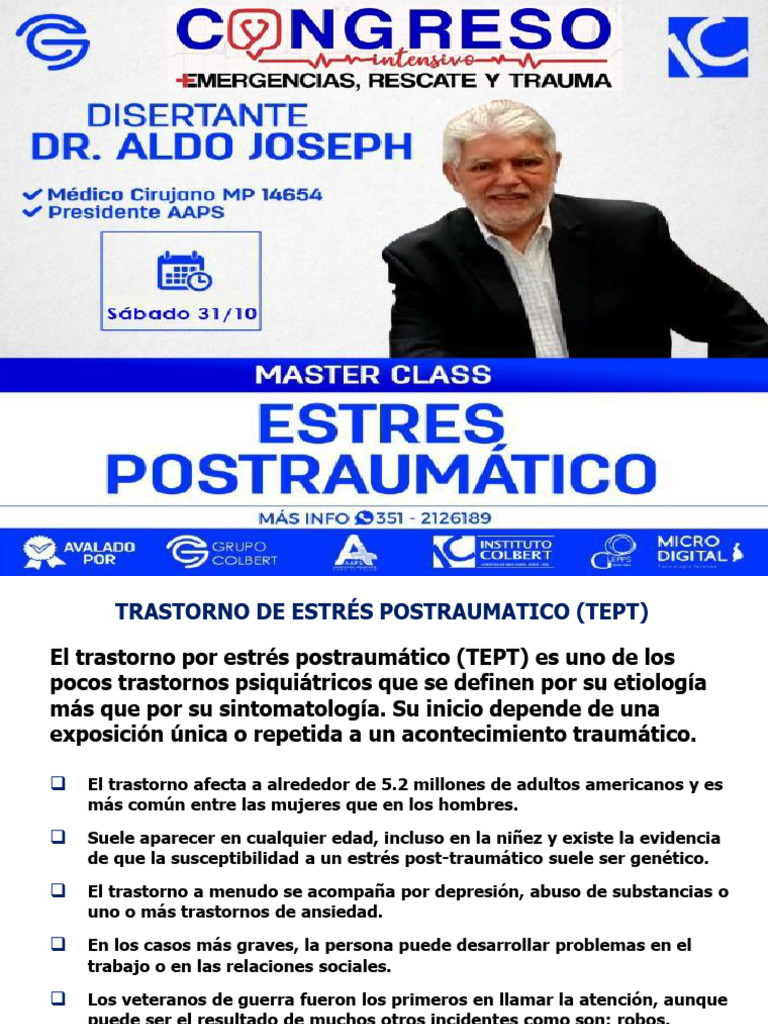 11_-_PPT_1_TRASTORNO_DE_ESTRÉS_POSTRAUMATICO_(TEPT) | PDF | Estrés ...