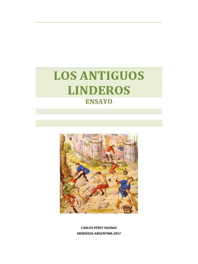 Los Antiguos Linderos-Ensayo | PDF | Masonería | Constitución