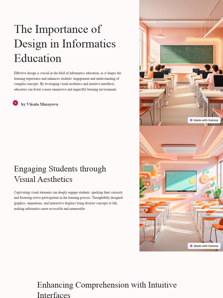 The Importance of Design in Informatics Education | PDF | Learning ...
