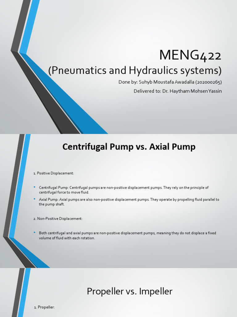 Pump Systems Overview for Engineers | PDF | Pump | Continuum Mechanics