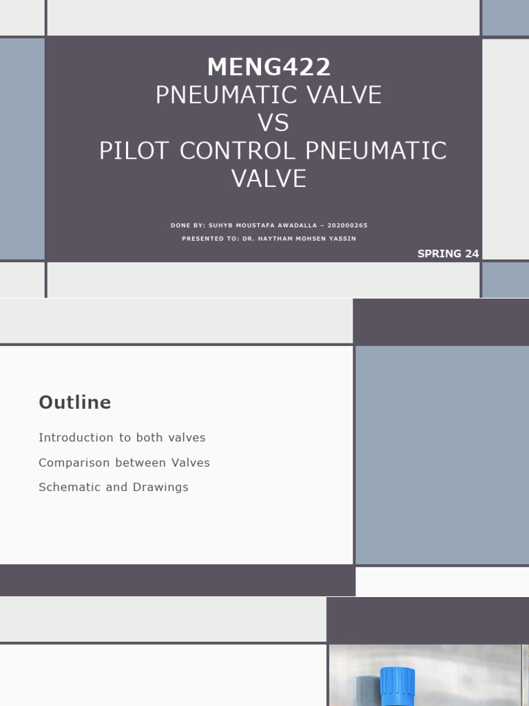 Suhyb Awadalla - 202000265 | PDF | Valve | Hydraulics