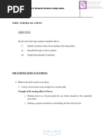 Lesson 1 - Levers and Pivots: Physics - Key Stage 3 Forces at Work ...