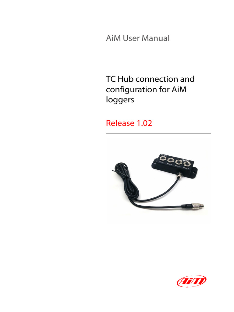 TC Hub Configuration for AiM Loggers | PDF | Electrical Connector ...
