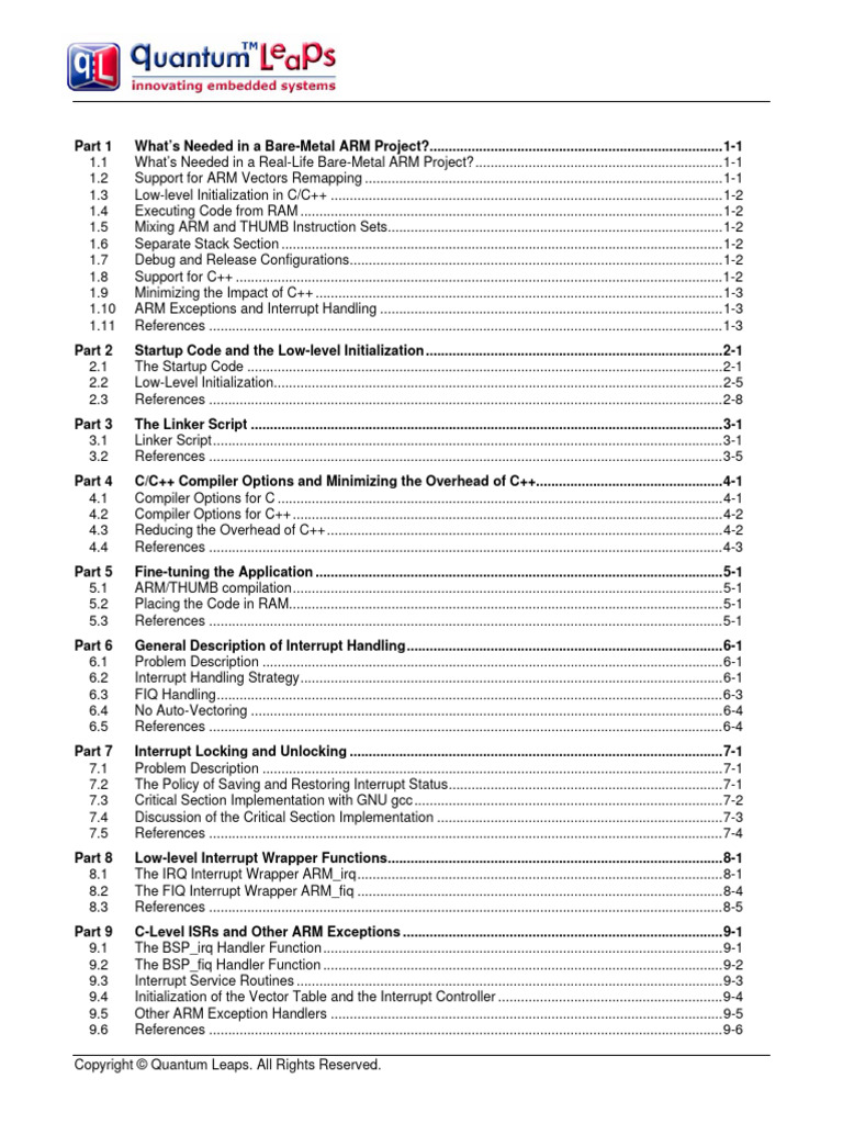 Building Bare-Metal ARM With GNU Removed | PDF | Booting | Microcontroller