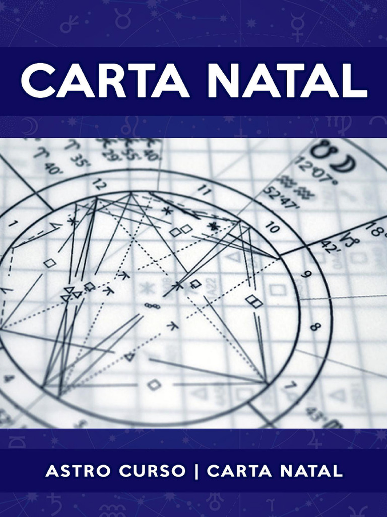 1 Carta Natal | PDF | Horóscopo | Zodíaco