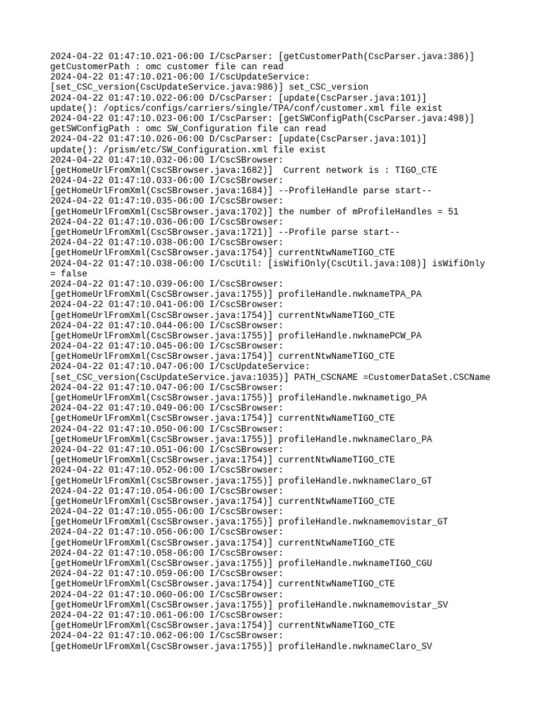 Prev CSC Log | PDF | Computing Platforms | Computing
