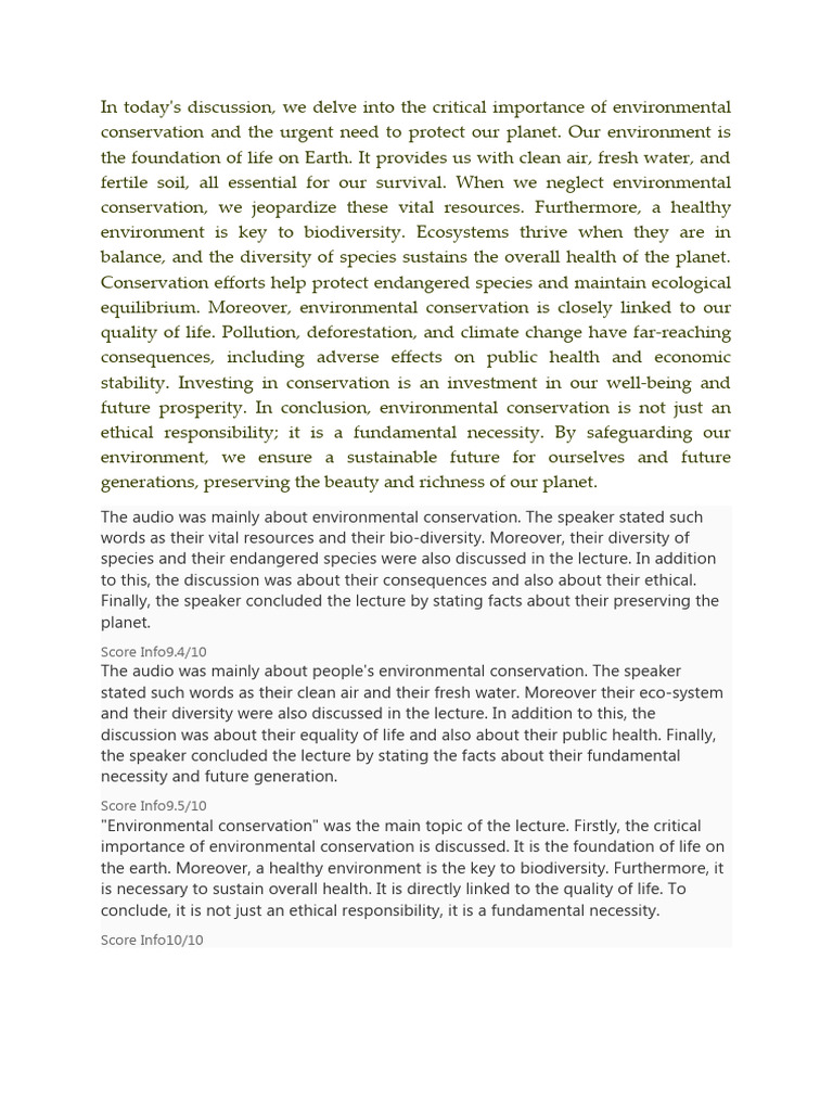 #712 Environmental Conservation | PDF | Conservation Biology | Biodiversity