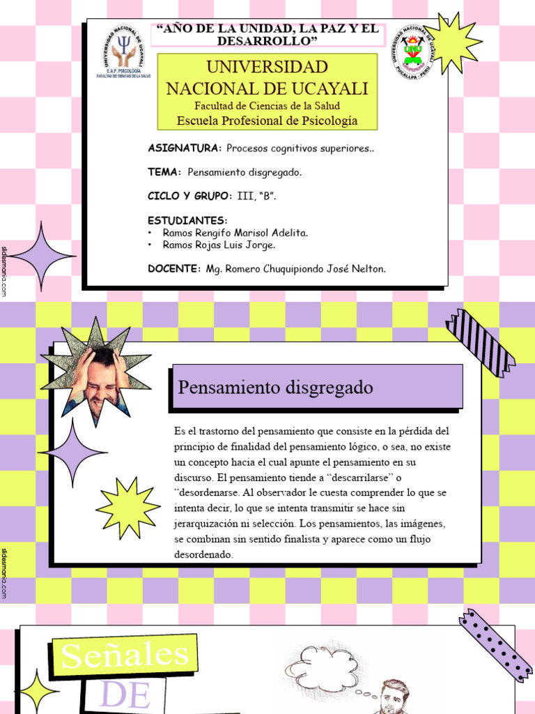 Pensamiento Disgregado | PDF | Pensamiento | Manía