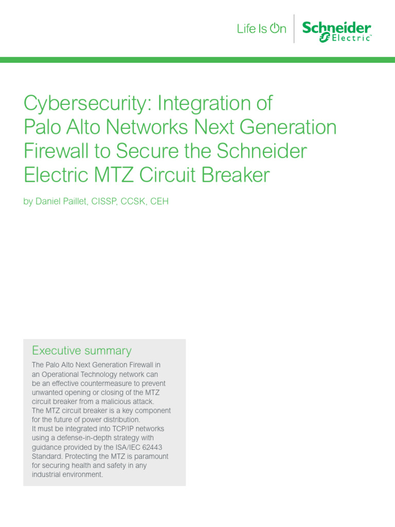 998-21446161 Cybersecurity Whitepaper GMA | PDF | Firewall (Computing) | Computer Security