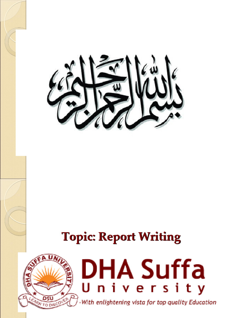 Report Writing | PDF | Methodology | Statistical Inference