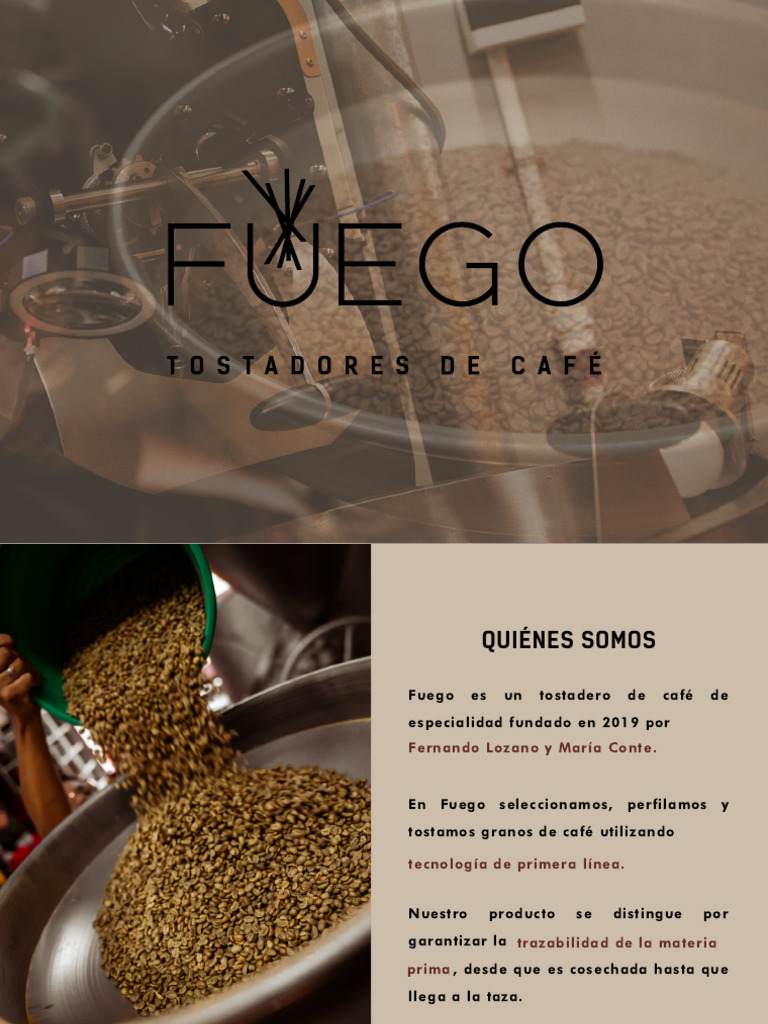 Fuego Tostadores: Café de Especialidad | PDF | café