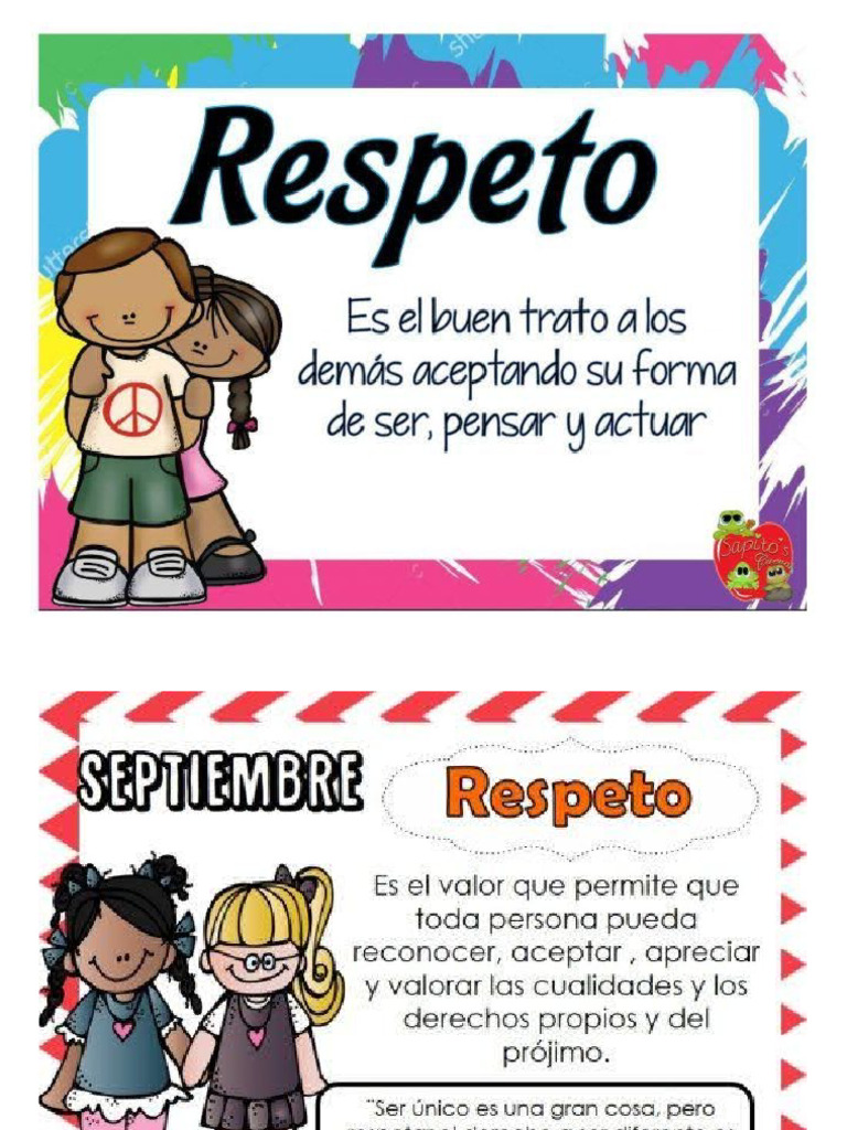 Carteles Respeto | PDF