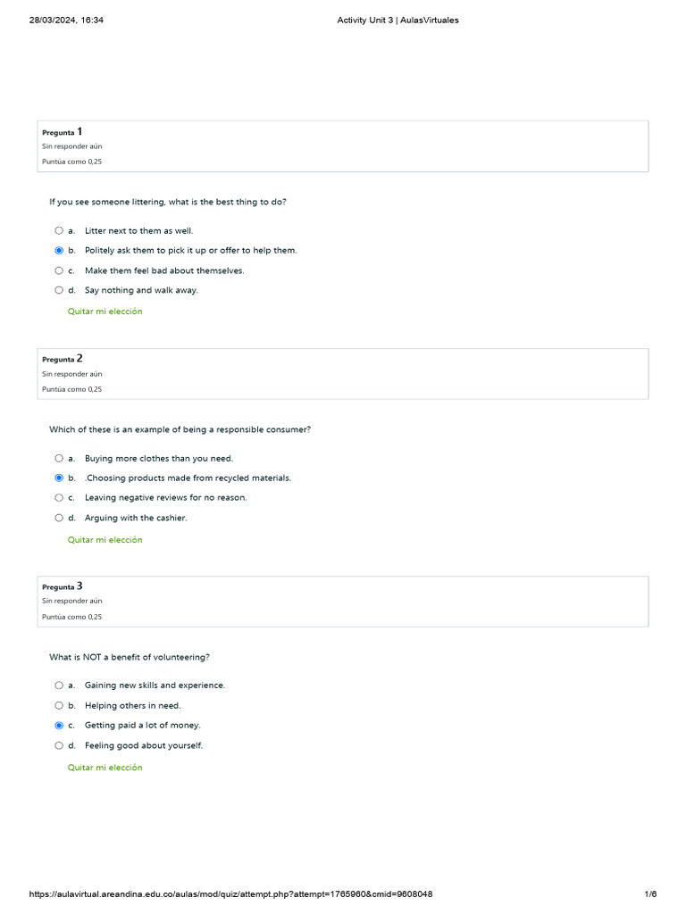 Activity Unit 3 - AulasVirtuales | PDF | Corporate Social ...