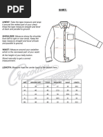 VERO MODA Size Guide | PDF | Waist | Body Shape
