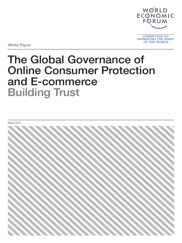 WEF Consumer Protection and E-Commerce | Download Free PDF | E Commerce ...