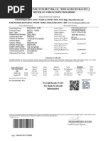 Rasier Vehicle Inspection Form R4 | PDF | Vehicles | Product Introductions