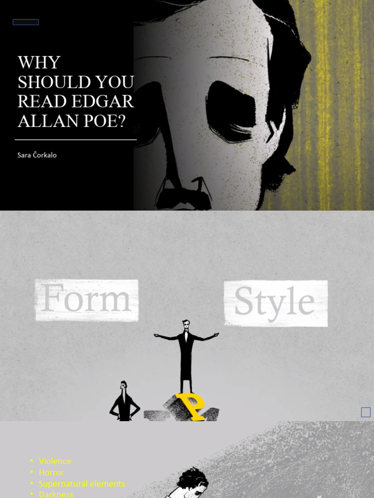 Why Should You Read Edgar Allan Poe | PDF | Poetry | General Fiction