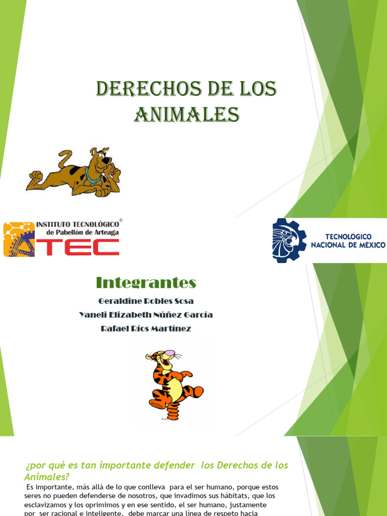 Derechos de Los Animales | PDF | Derechos animales