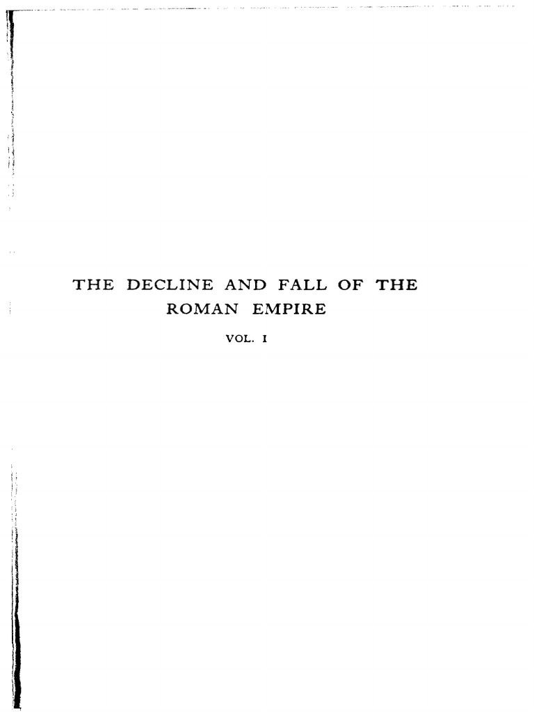 Decline and Fall of Rome V1 | PDF | Roman Emperors | Roman Empire