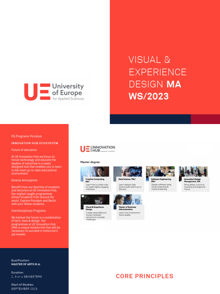 Visual & Experience Design Introduction WS2023 | Download Free PDF ...