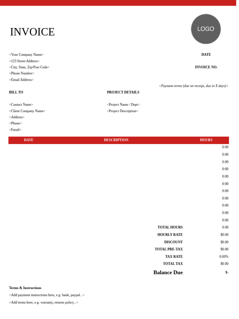 Auto Repair Invoice Template | PDF | Taxes | Government Finances