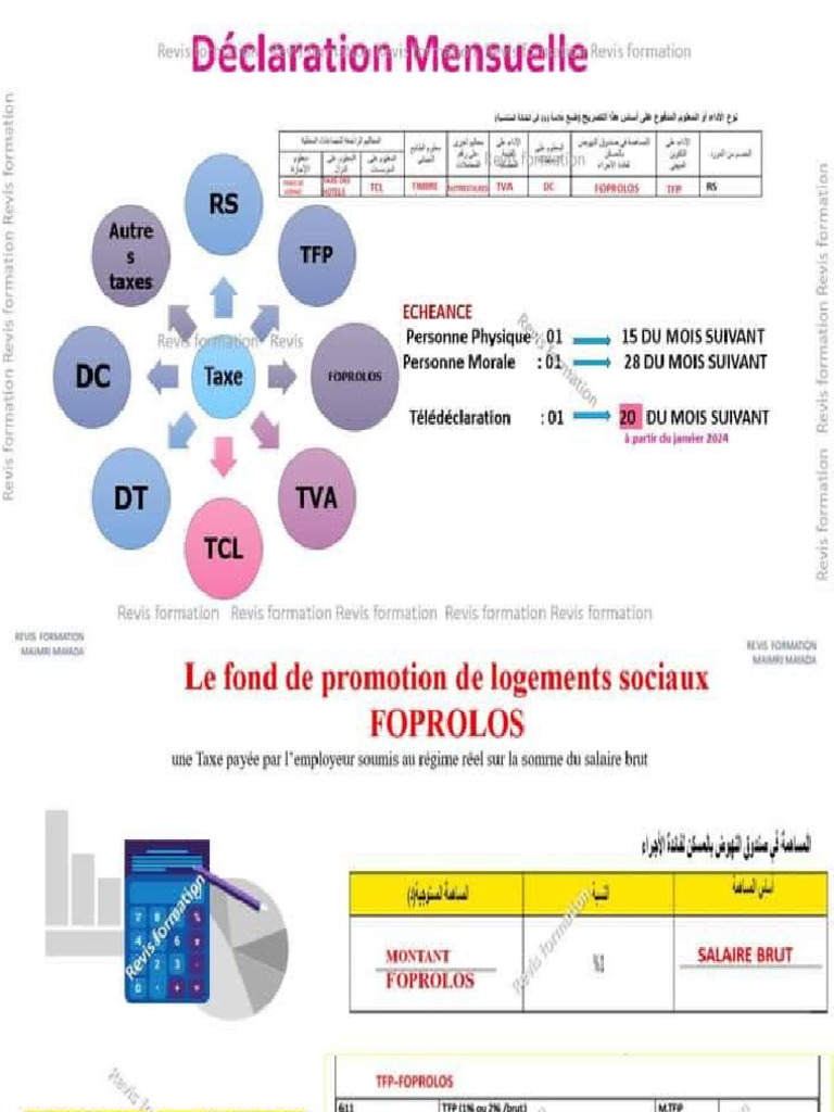 Présentation 2 DECLARATION FISCALE | PDF