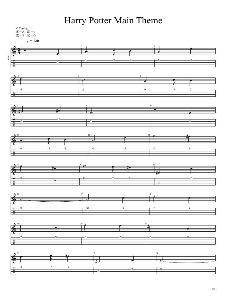 Harry Potter Theme Song | Download Free PDF | Harry Potter