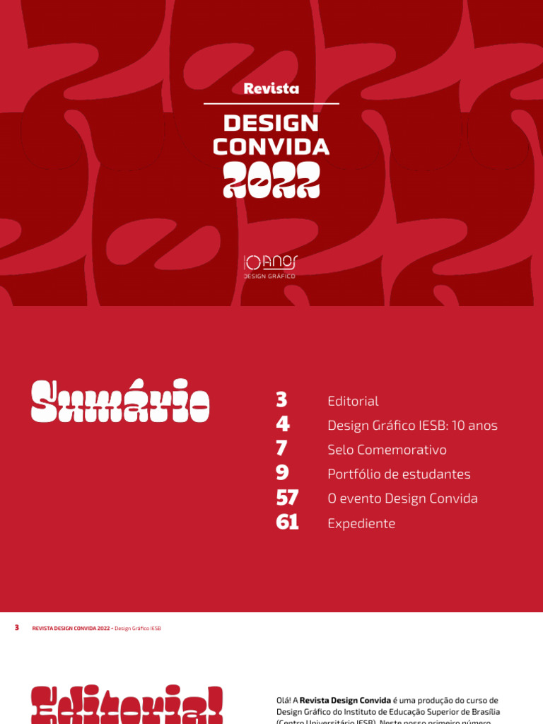 Revista Design Convida 2022 | PDF | Tipografia | Esboço