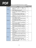 Vda 6.3 Audit Check List | PDF | Project Management | Mass Production