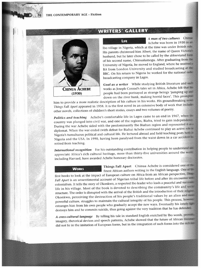 Chinua Achebe | PDF
