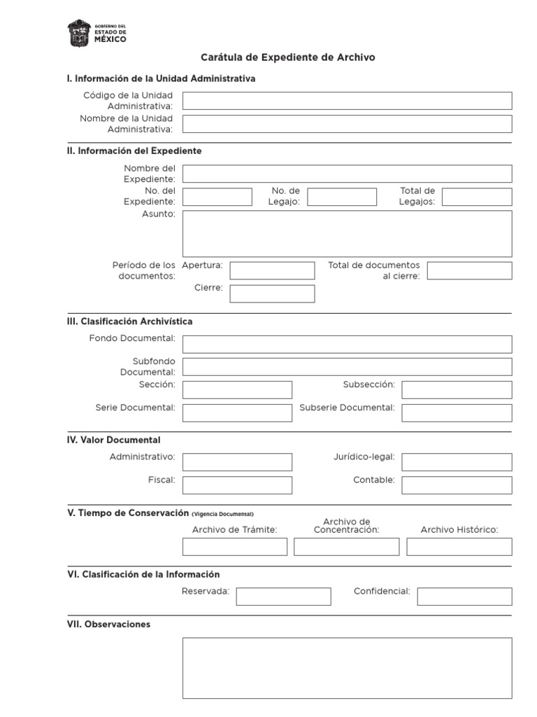 Caratula de Expediente Folders Carta 2 | PDF | Derecho