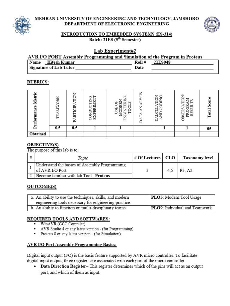 Lab Handout#02 Solved | Download Free PDF | Computer Programming | Engineering