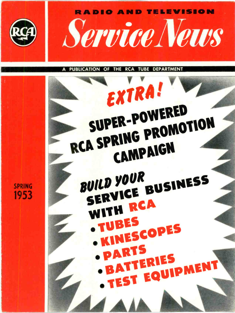 RCA Spring Promotion for Dealers | PDF | Decibel | Electrical Engineering