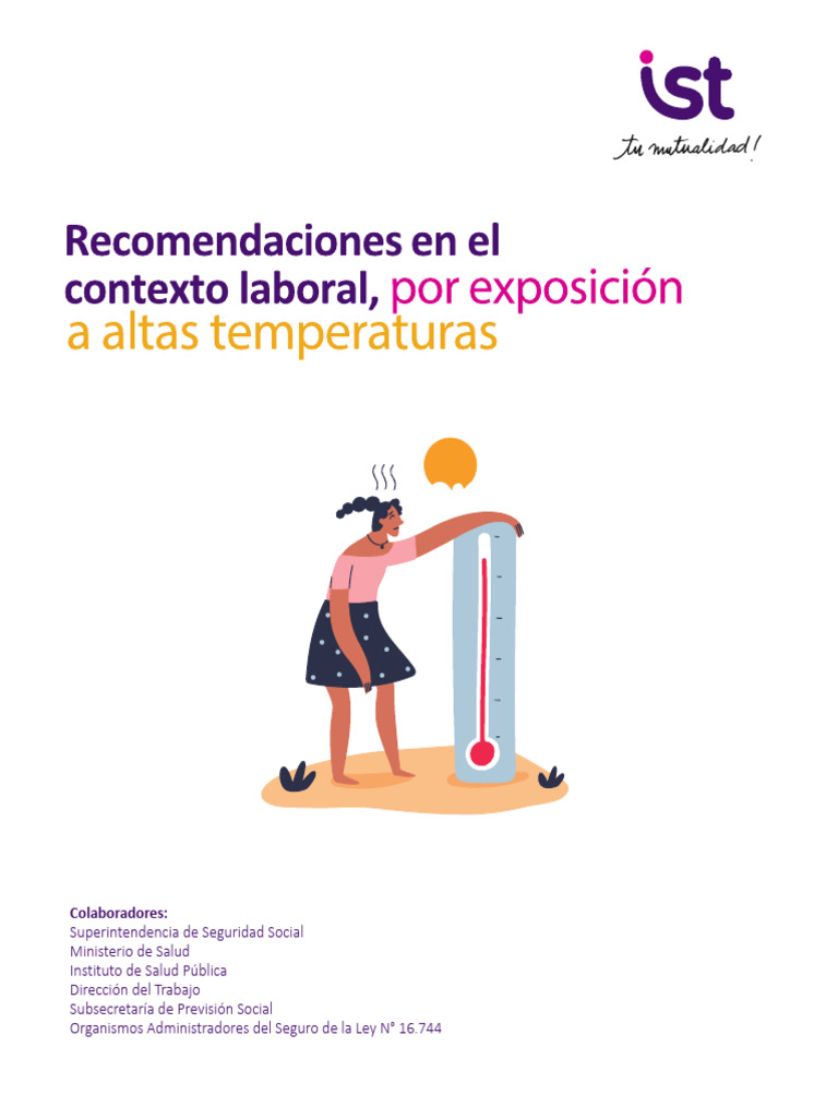 Recomendaciones para Empresas en El Contexto Laboral Por Exposición A Altas Temperaturas | PDF ...
