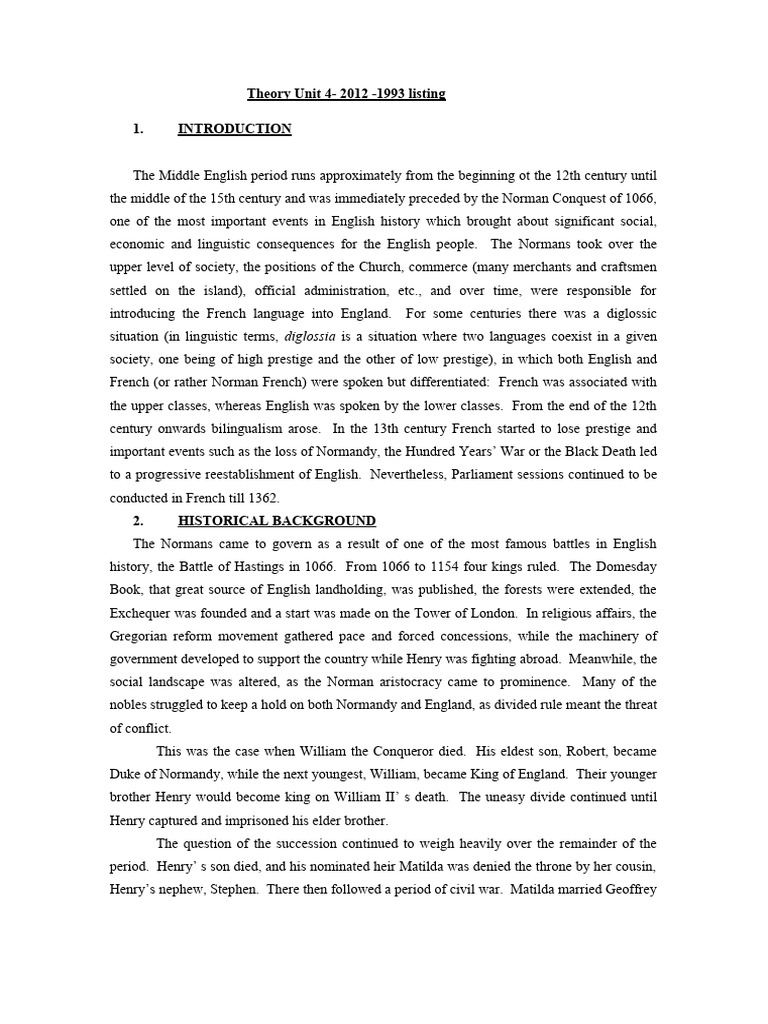 Summary - Theory Unit 42 - 2012 - 1993 Listing | PDF | Plural | English ...