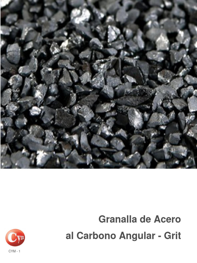 Abrasivos Granalla Acero Carbono Angular Grit Ficha Tecnica Cym ...