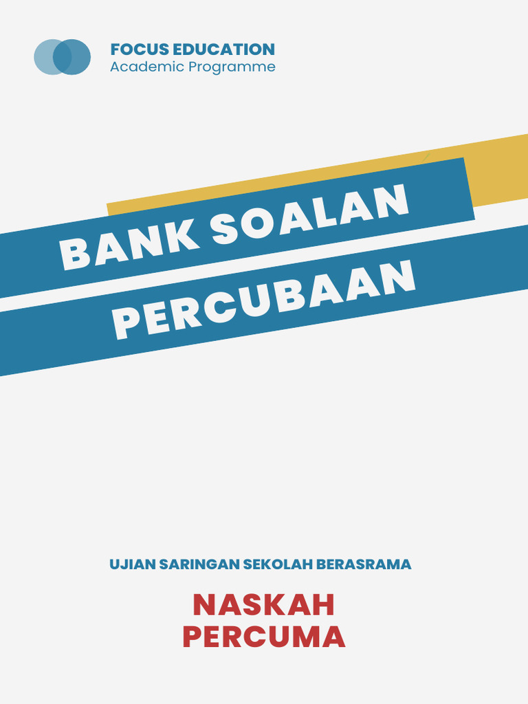Contoh Soalan UKKM Tingkatan 4 | PDF