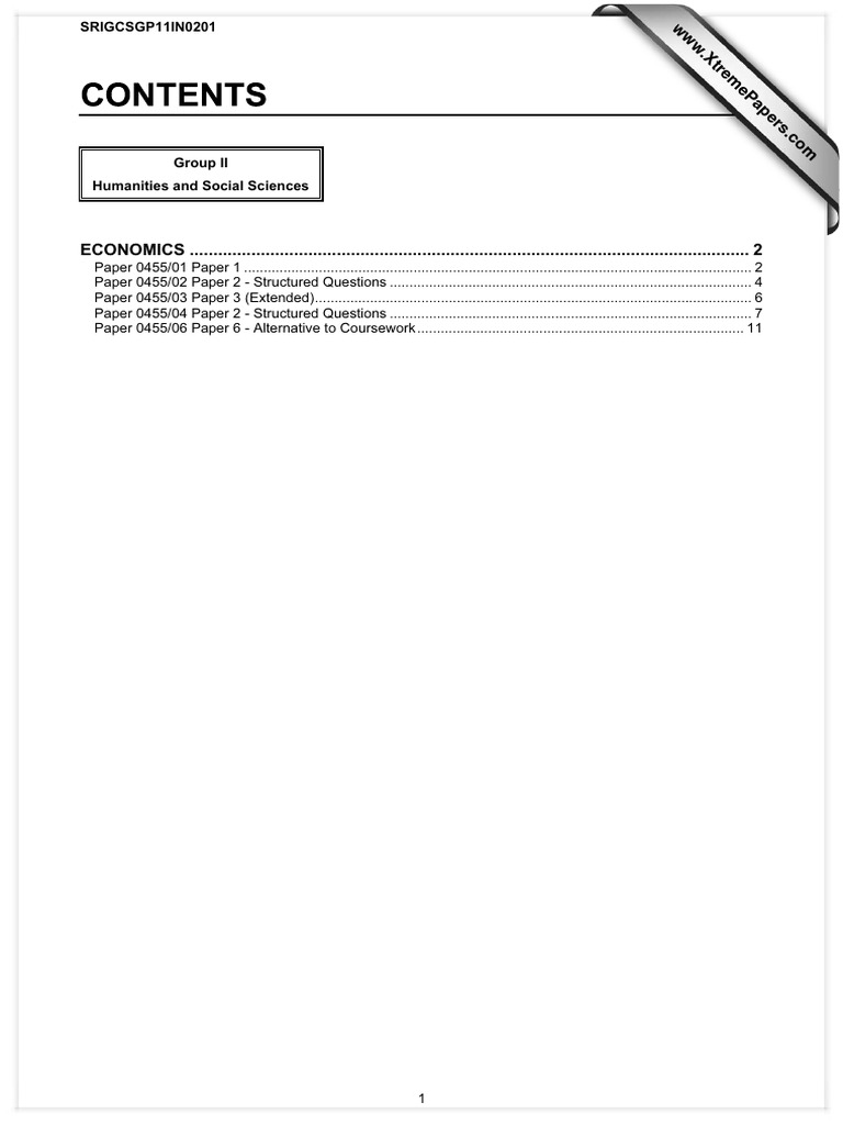 Economics Exam Paper Analysis and Insights | PDF | Elasticity ...