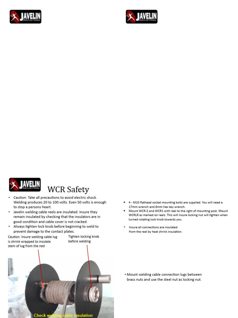 WCR Manual | PDF