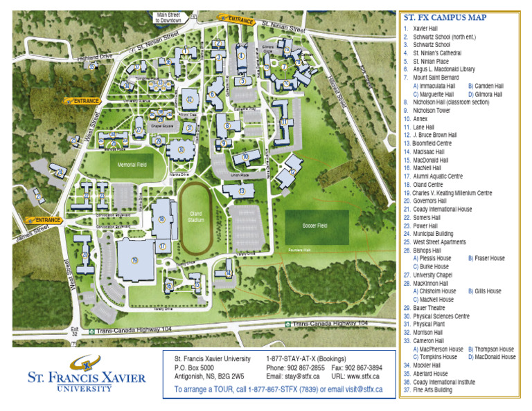 StFX_Print_Map(1) | PDF