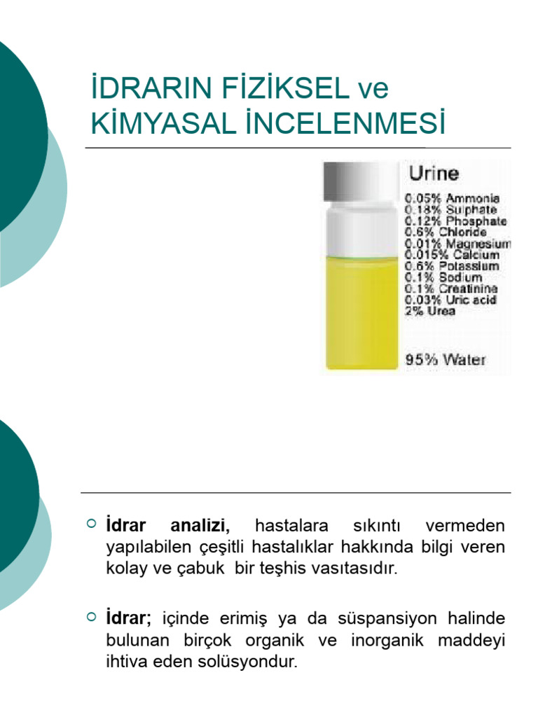 MODÜL 11-İdrarın Fiziksel Ve Kimyasal İncelemesi-OZLEM DOGAN | PDF