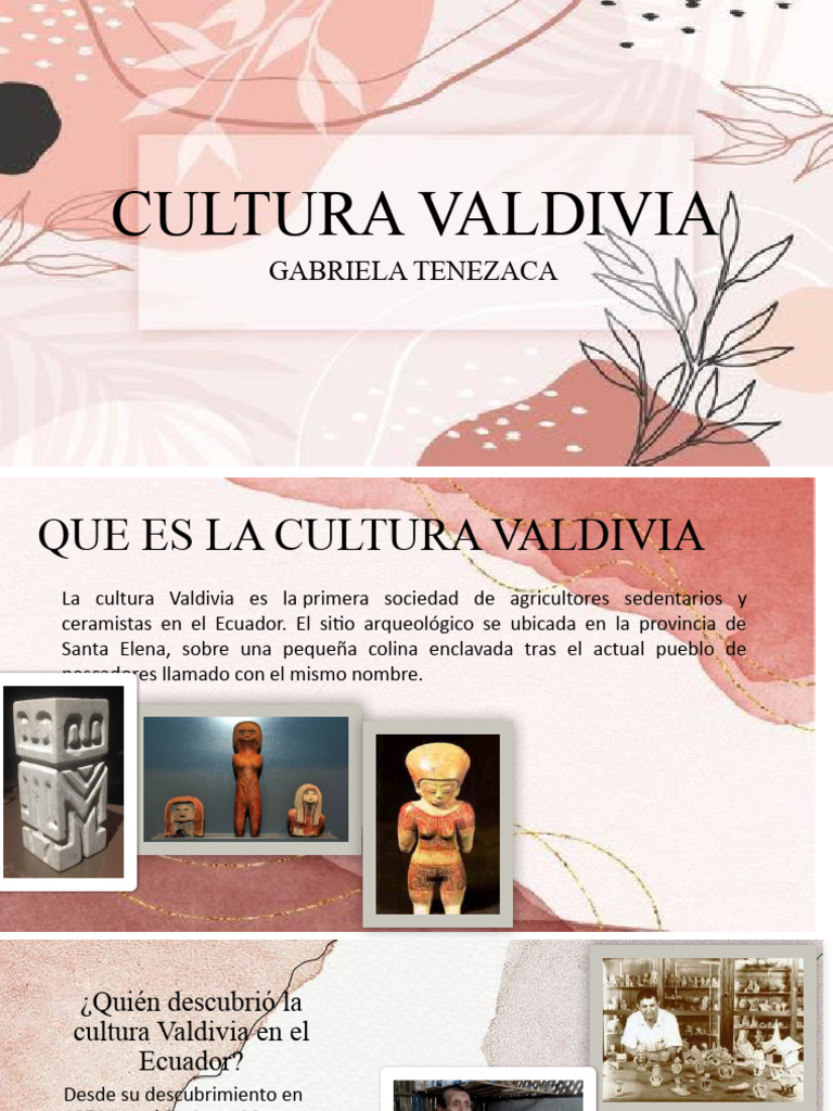 CULTURA VALDIVIA PORTAFOLIO DIGITAL | PDF