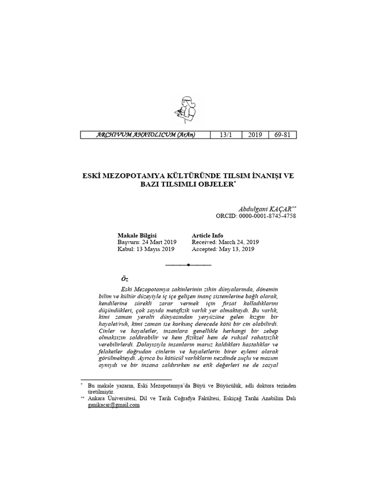 Eski Mezopotamya K - LT - R - Nde T - Ls - M - Nan - Ve Baz - T - Ls - ML - Objeler (#544041 ...